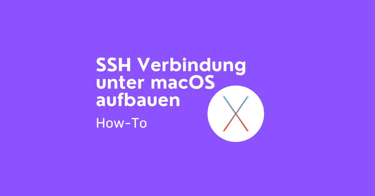 SSH Verbindung mit Server unter macOS aufbauen • How-To